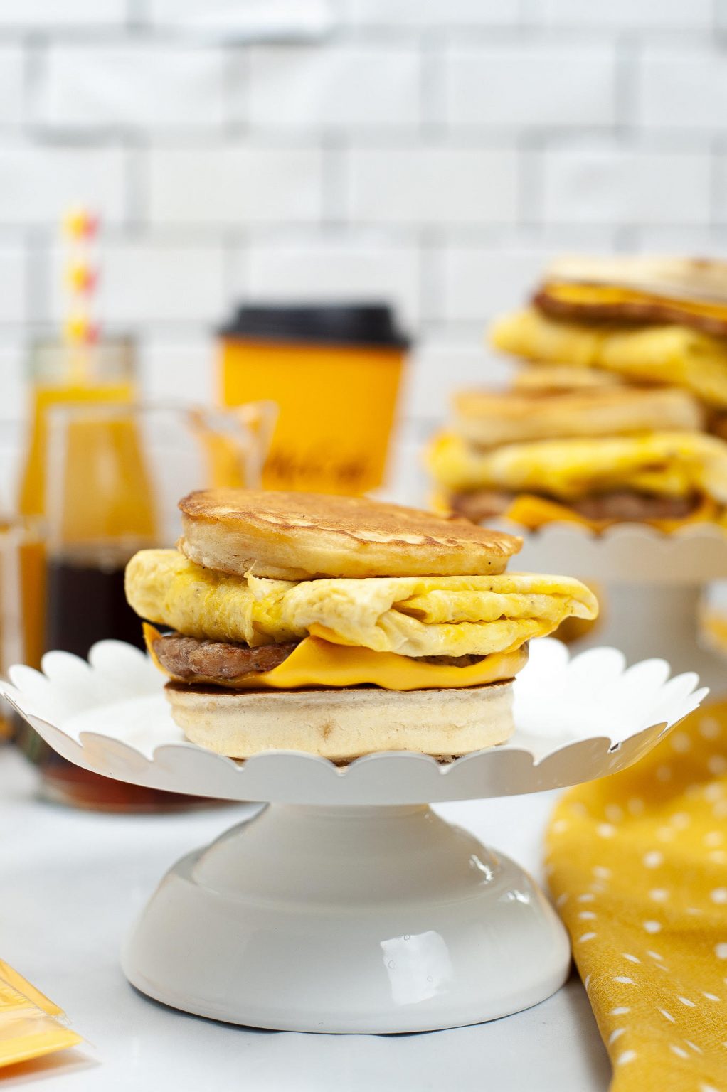 Homemade McGriddle Breakfast Sandwich Recipe - It's Shanaka